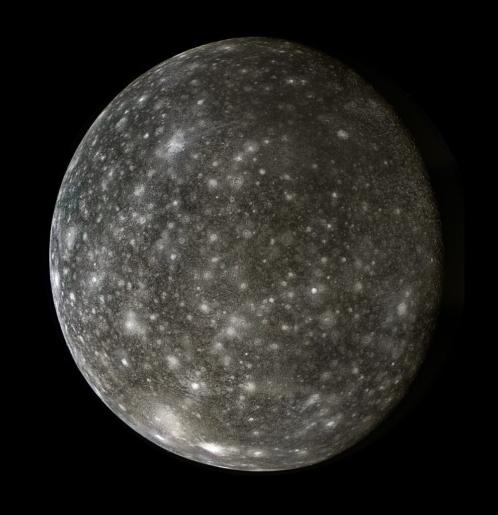 Callisto: The Ancient Moon Frozen in Time